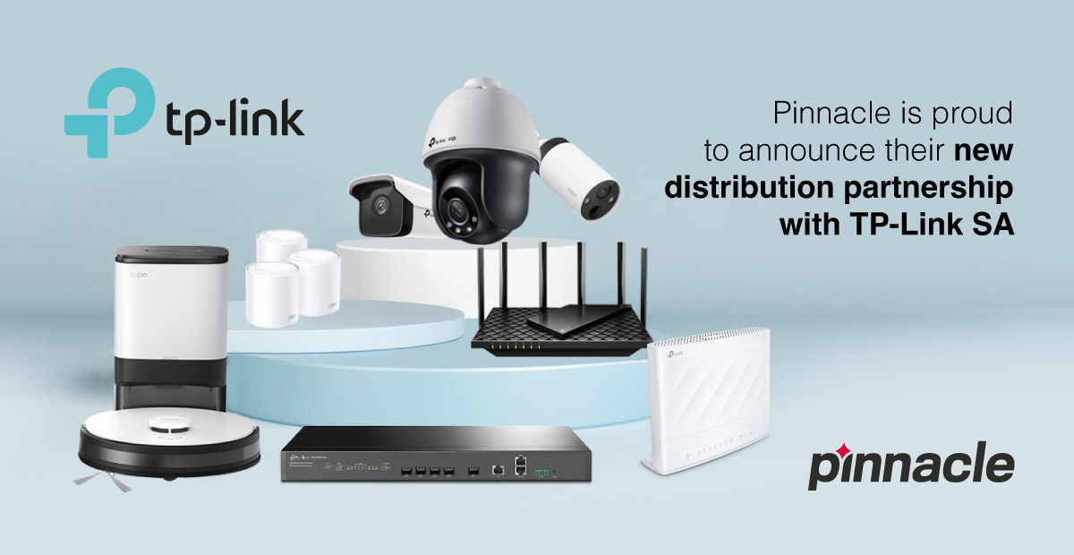 PR: Pinnacle Partners with TP-Link SA Pinnacle ICT Distributor South Africa